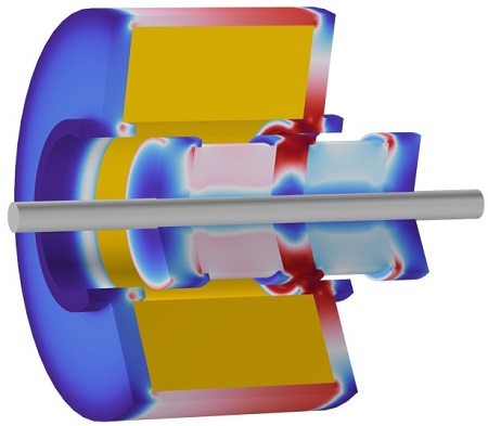 Webinar on Electromagnetic Modeling and Design of an Actuator | Veryst Engineering